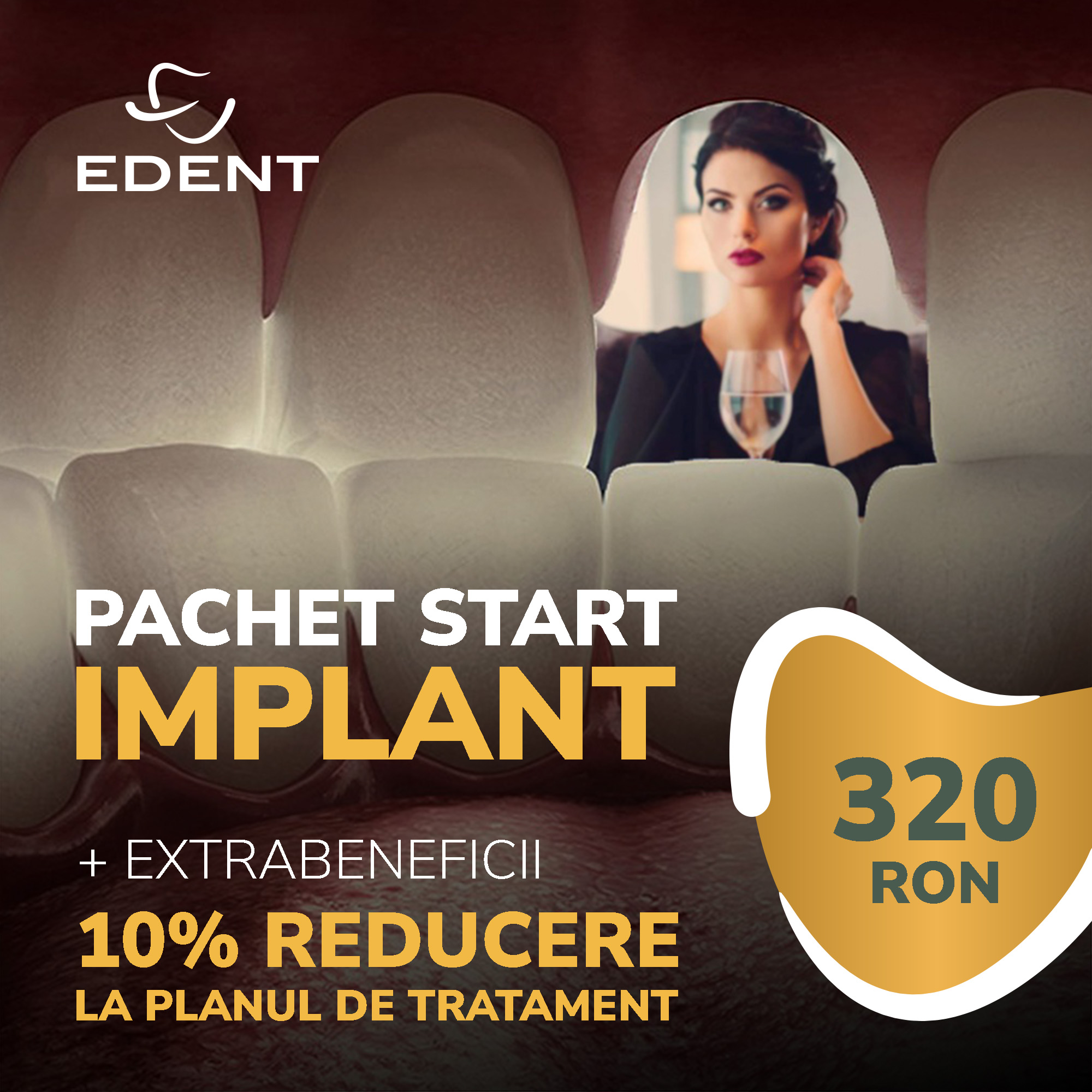 Implant dentar - Edent Clinic